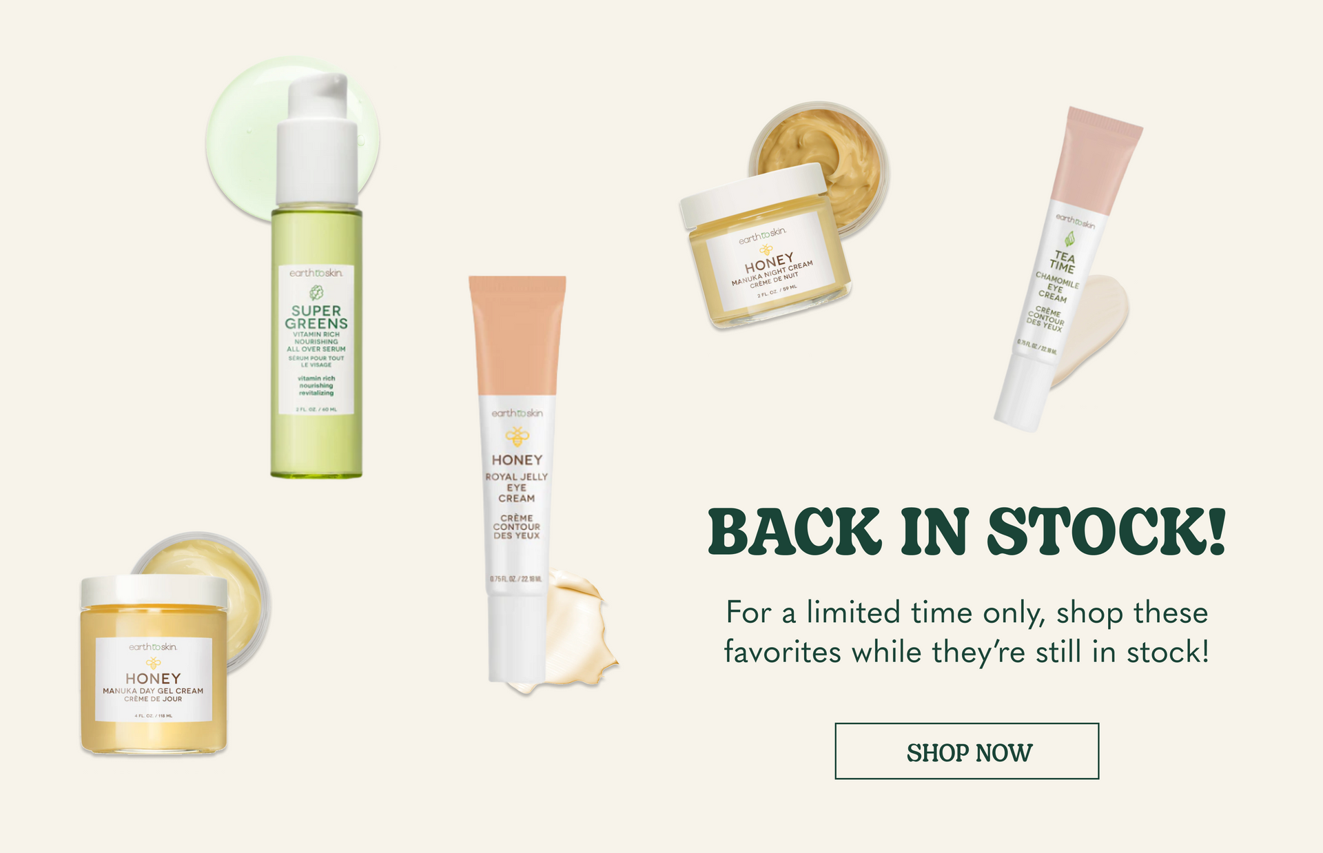 All Natural Skin Care | Cruelty Free | Clean Skincare | Earth to Skin ...